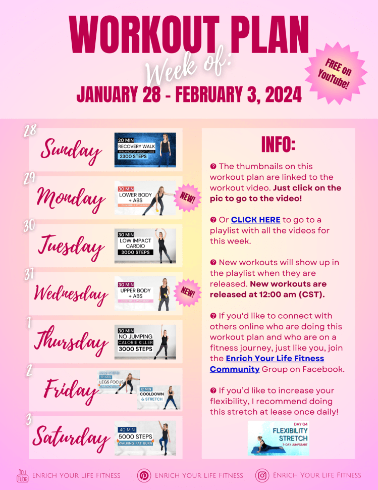 FREE Workout Programs