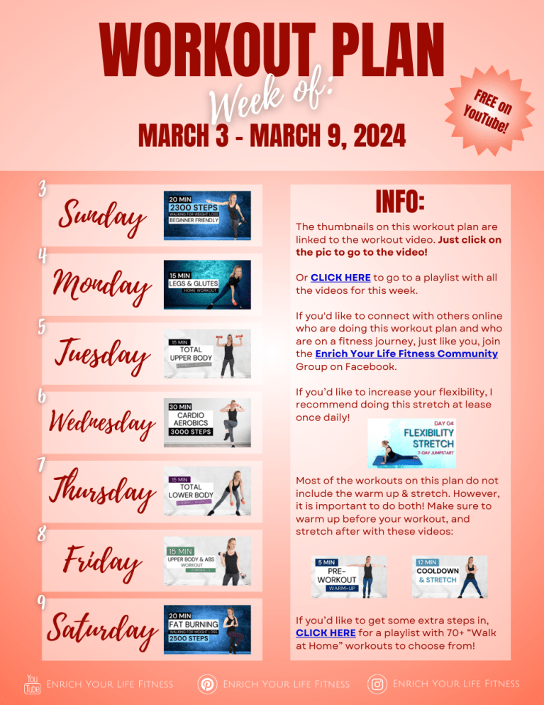 FREE Workout Programs