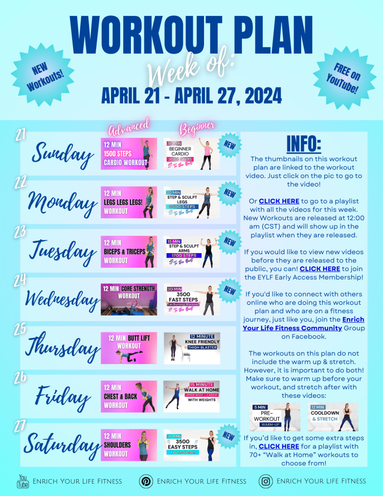 FREE Workout Programs